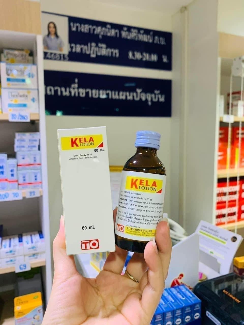 Kela lotion Thailand 30ml - Lotion for the treatment of skin allergies ...